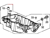 11200-5LA-A00 Genuine Acura Pan Assembly, Oil