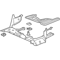 74110-TZ3-A10 - Genuine Acura Cover, Eng (Lower)