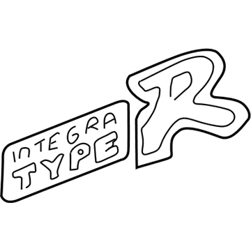 75773-ST7-Z01ZB Genuine Acura Part