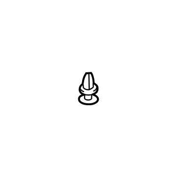 90671-SMA-003 Genuine Acura Rivet (4.9Mm)