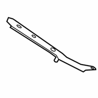 71190-TZ3-A00 Genuine Acura Cor Up Beam Complete