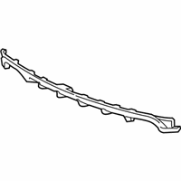 71502-TZ3-A00 Genuine Acura Lower Garnish, Rear Bumper